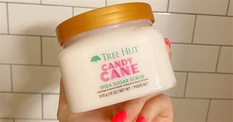 Tree Hut Candy Cane Shea Sugar Body Scrub Review With Photos PS Beauty