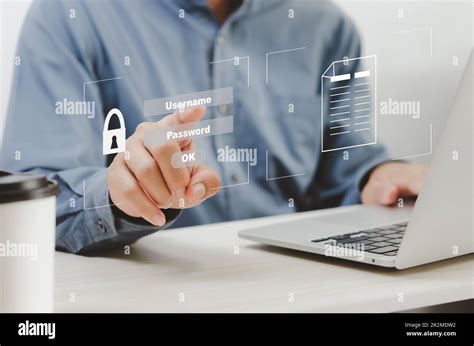 Internet Cybersecurity Computer Access In The Social Network World