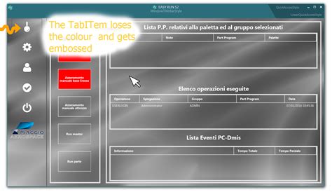 C How To Avoid That A Tabitem Loses Colour Stack Overflow