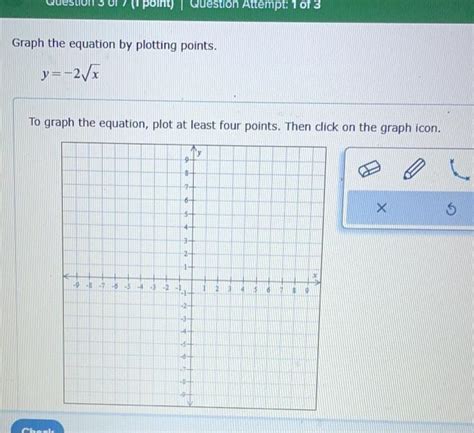 Solved Point Question Attempt Of Graph The Chegg
