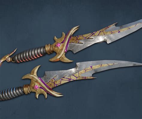 Artstation Fantasy Dagger 1 Hiepvu Resources
