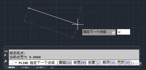 5 Autocad学习笔记——多段线 知乎