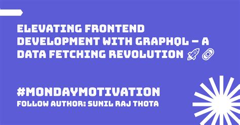 Frontend Dev With Graphql A Data Fetching Revolution