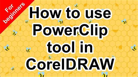 How To Use Powerclip In Coreldraw X6 For Beginners Youtube