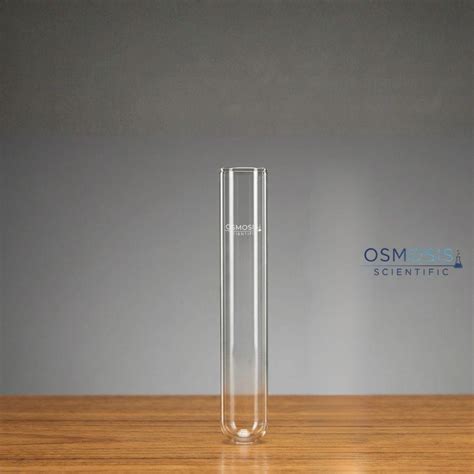 Glass Test Tubes Without Rim Osmosis Scientific