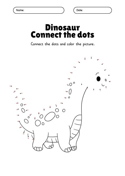 Connecting Dots Printable