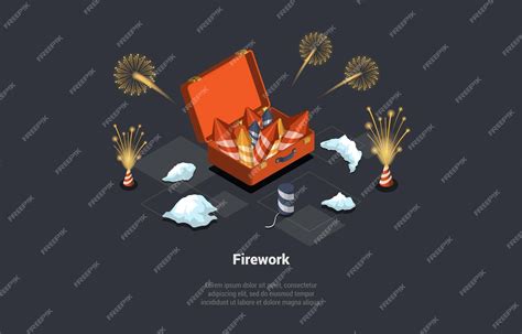 Premium Vector Divali Or Christmas Holidays Celebration Festival Firecracker Holiday Party