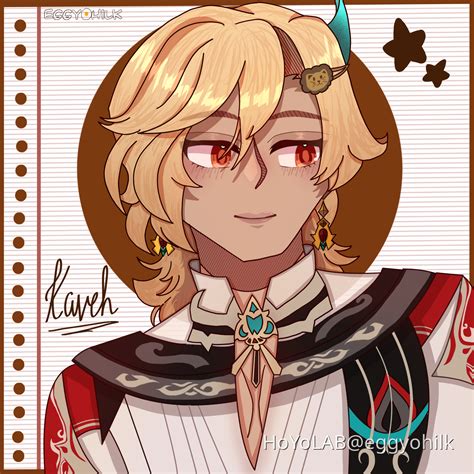 Kaveh Fanart Genshin Impact Hoyolab