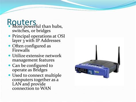 Ppt Basic Networking Components Powerpoint Presentation Free