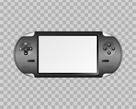 Gaming Handheld Console Isolated Template 11912946 Vector Art At Vecteezy