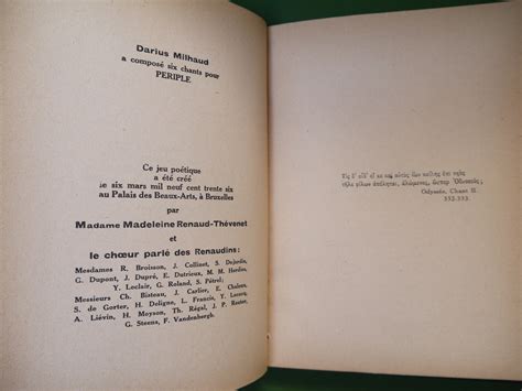 Bouquinerie Belgicana Périple Charles Plisnier Labor 1936 Livres And Belgique