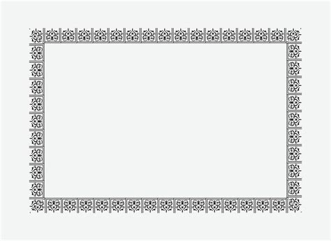 Islamic Border Drawing Vector Art Icons And Graphics For Free Download