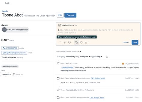 Working With Notes In Sell Zendesk Help