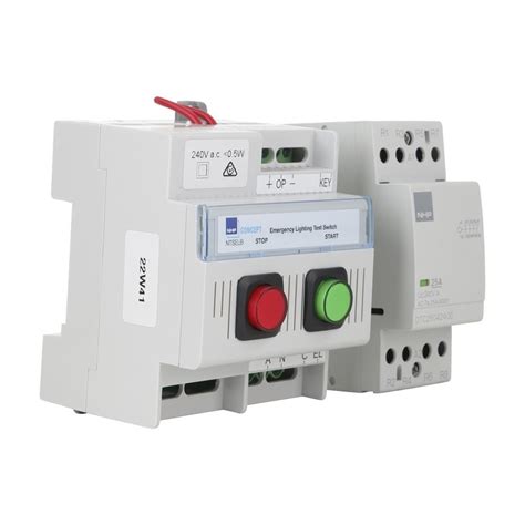 Emergency Lighting Test Switch Push Button