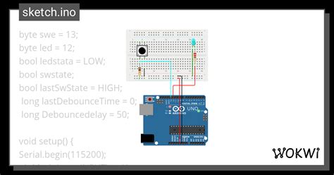 สวิตนับเลข Wokwi Esp32 Stm32 Arduino Simulator