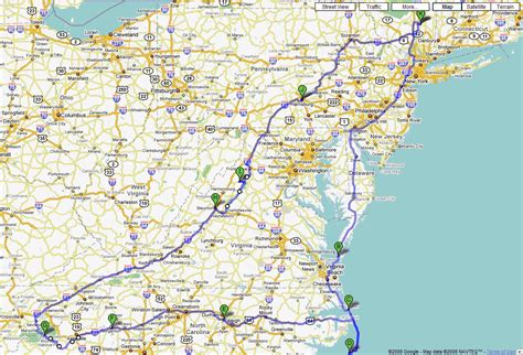 East Coast Road Trip Your Highway Map Guide