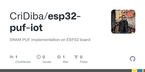 Github Cridiba Esp32 Puf Iot Sram Puf Implementation On Esp32 Board