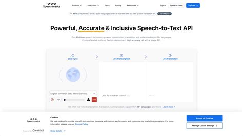 speechmatics information features reviews