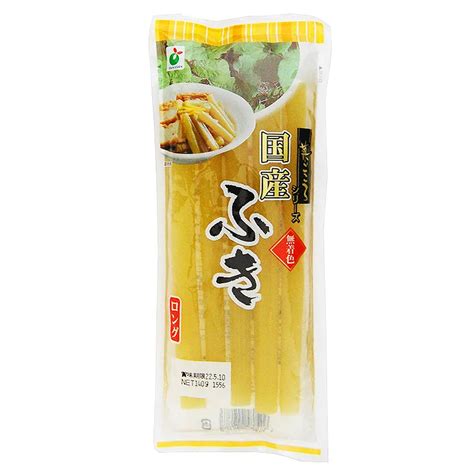 菜ごころ 国産ふきロング無着色140g商品をさがすヤマサン食品工業株式会社