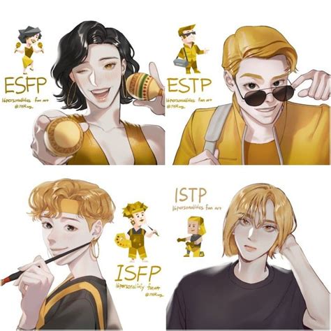 The Mbti Esfp Estp Isfp Istp Mbti Character Mbti Mbti Personality