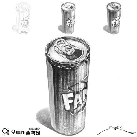 환타 캔 소묘 Line art drawings Industrial design sketch Human figure sketches