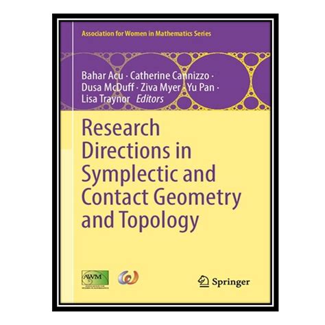 قیمت و خرید کتاب Research Directions In Symplectic And Contact Geometry