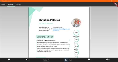 Generate Pdf File From Resumes In Flutter