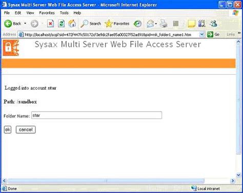 9 1 Links For Sysax Multi Server Web File Access Server Interface
