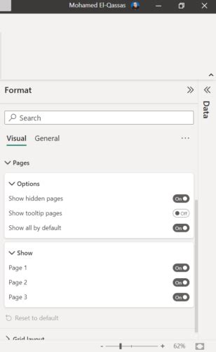 Custom Page Navigation In Power BI Power BI