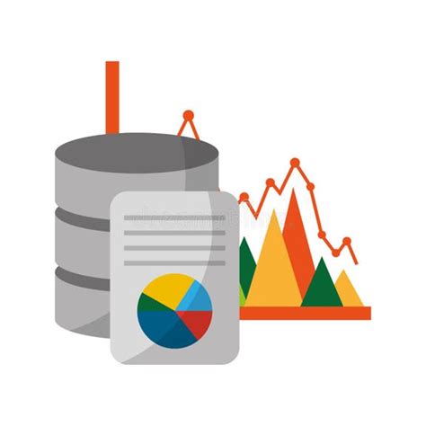 Data Center Disks With Infographic Stock Illustration Illustration Of Communication Storage