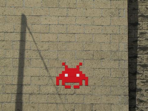 Space Invaders Street Art