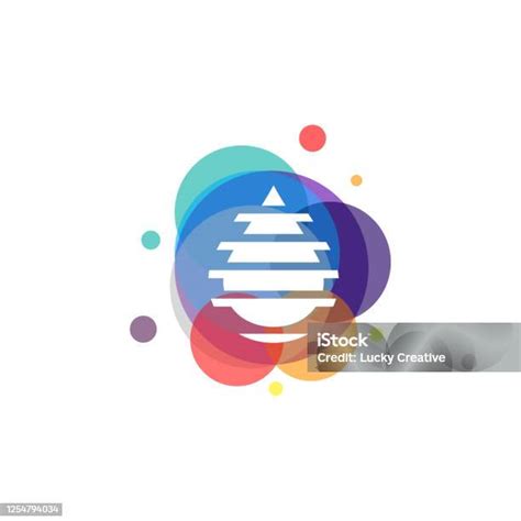 다채로운 물 방울 로고 벡터 워터 로고 디자인 템플릿 디자인 개념 로고 템플릿용 로고 타입 요소 건강한 생활방식에 대한 스톡 벡터 아트 및 기타 이미지 Istock