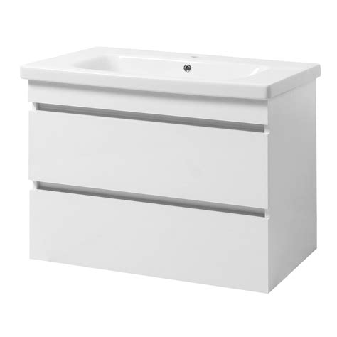 ᐉ Тумба підвісна Юввіс Монако 80 см з умивальником Балеро • Краща ціна в Києві Україні • Купити