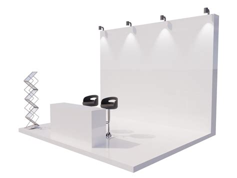 3d Rendering Booth Stand Event Exhibition 36396967 Png