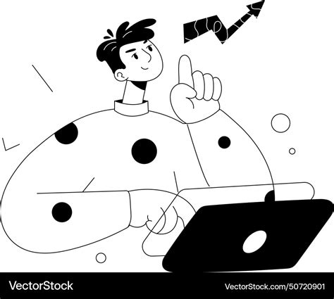 Data Analyst Royalty Free Vector Image Vectorstock