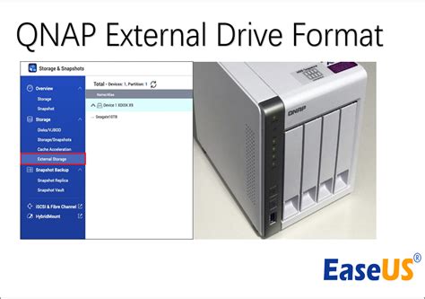 如何選擇 Qnap 外接硬碟格式【2025 詳細教學】 Easeus