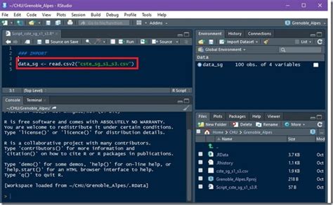 Importer facilement vos données dans le logiciel R DellaData