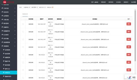 Java版商城之系统设置异常日志管理 Spring Cloudspringbootmybatisuniapp B2b2c O2o 多商家入驻商城 直播带货商城 电子商务 知乎