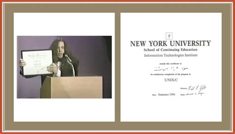 Mystery Solved Nyu School Of Continuing Education Certificate V Nyu