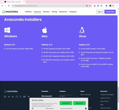 22 아나콘다 다운로드와 설치 Python 강좌와 통계