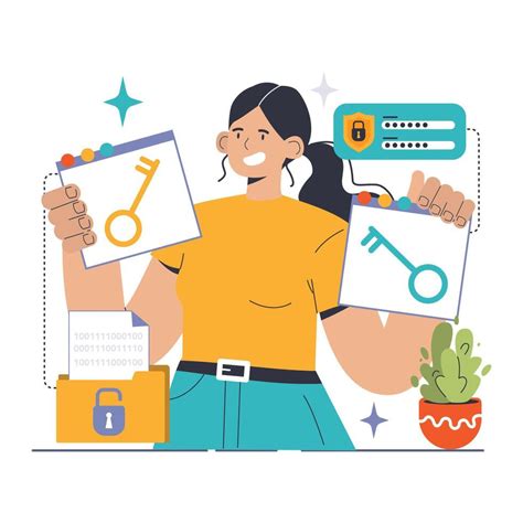 Data Encryption Personal Information Internet Access Or Database 41175186 Vector Art At Vecteezy