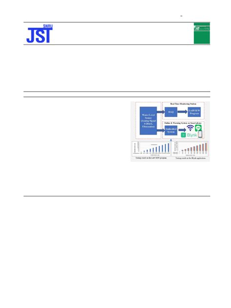 A Real Time Prototype Of A Water Level Monitor And Wide Area Early Flood Warning Pdf