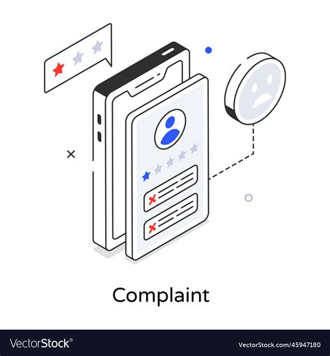 Complaint Royalty Free Vector Image Vectorstock