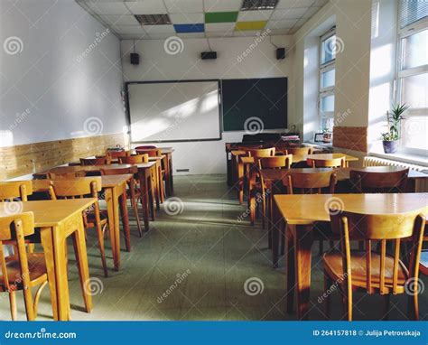Music Solfeggio Empty Class At School The Sun S Rays Fall On The Floor