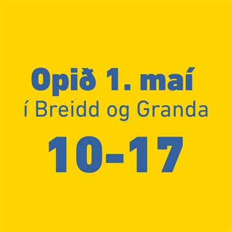 Byko Aðeins Er Opið í Verslunum Byko í Breidd Og á Facebook