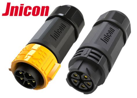 Male Female Ip67 Waterproof Connector Ppa M25 Straight Aviation Inline