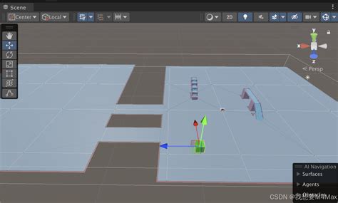 Unity新导航系统 Navmeshagent组件andnavmeshlink组件 Csdn博客