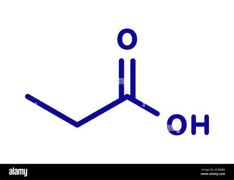 Propanoic Acid Structure
