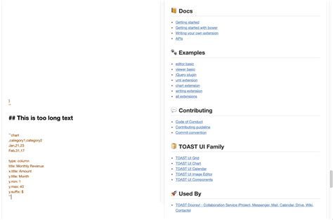 When Pasting Part Of The Long Content In Not Rendered In Markdown