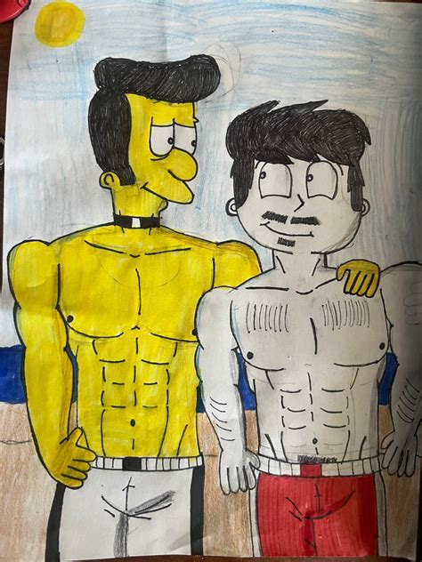 Beach Day With Timothy Lovejoy And Candy Cane By Candylovejoycane On Deviantart